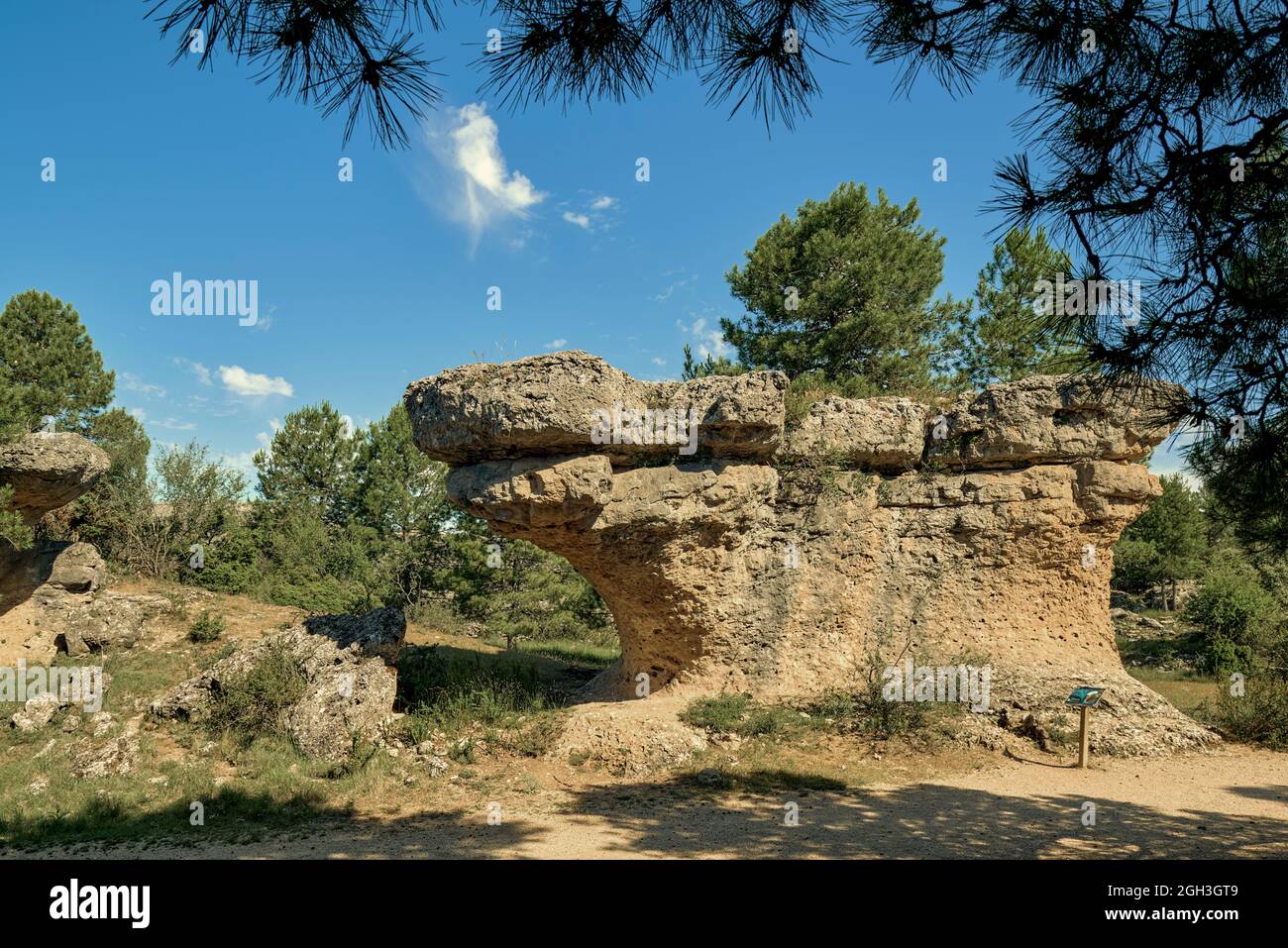 The Enchanted City, Spanish natural site of calcareous or limestone ...