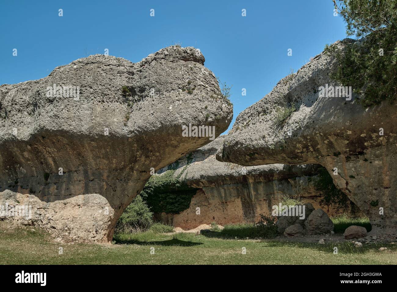 The Enchanted City, Spanish natural site of calcareous or limestone ...