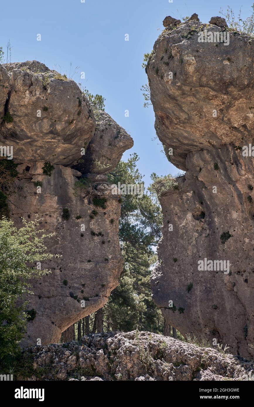 The Enchanted City, Spanish natural site of calcareous or limestone ...