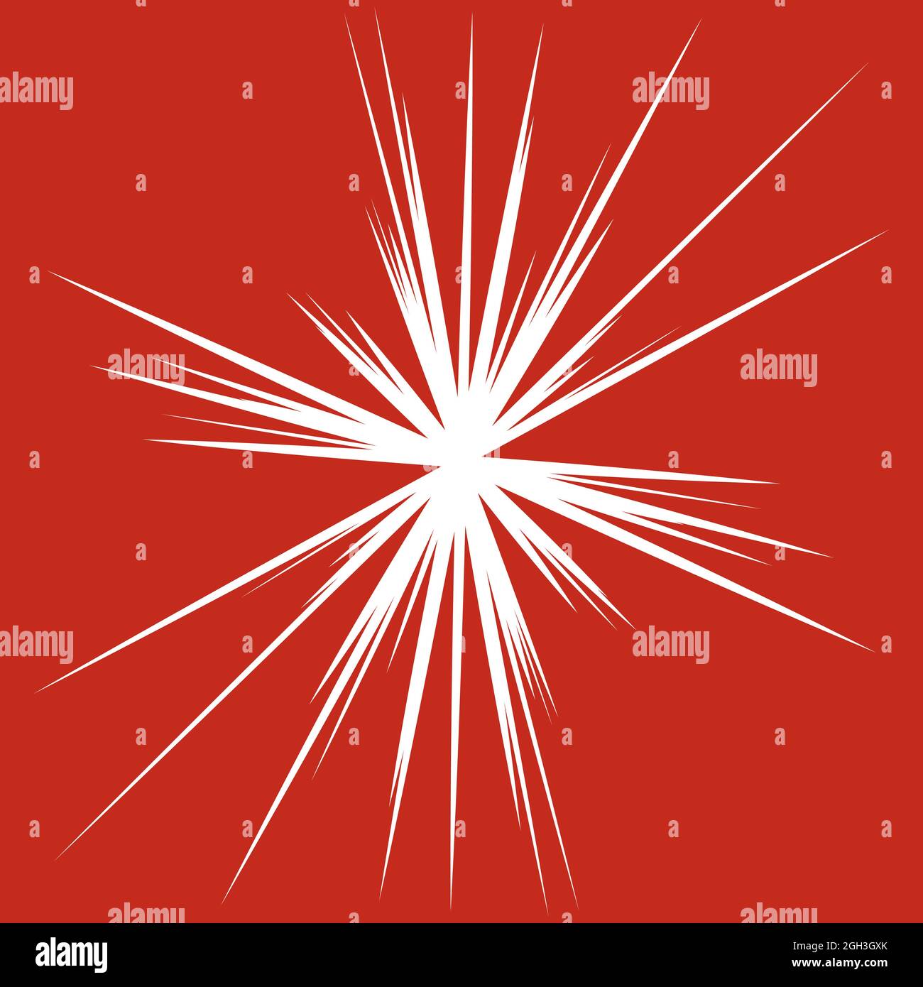 Radial, radiating dynamic rays, beams lines. Starburst, sunburst ...