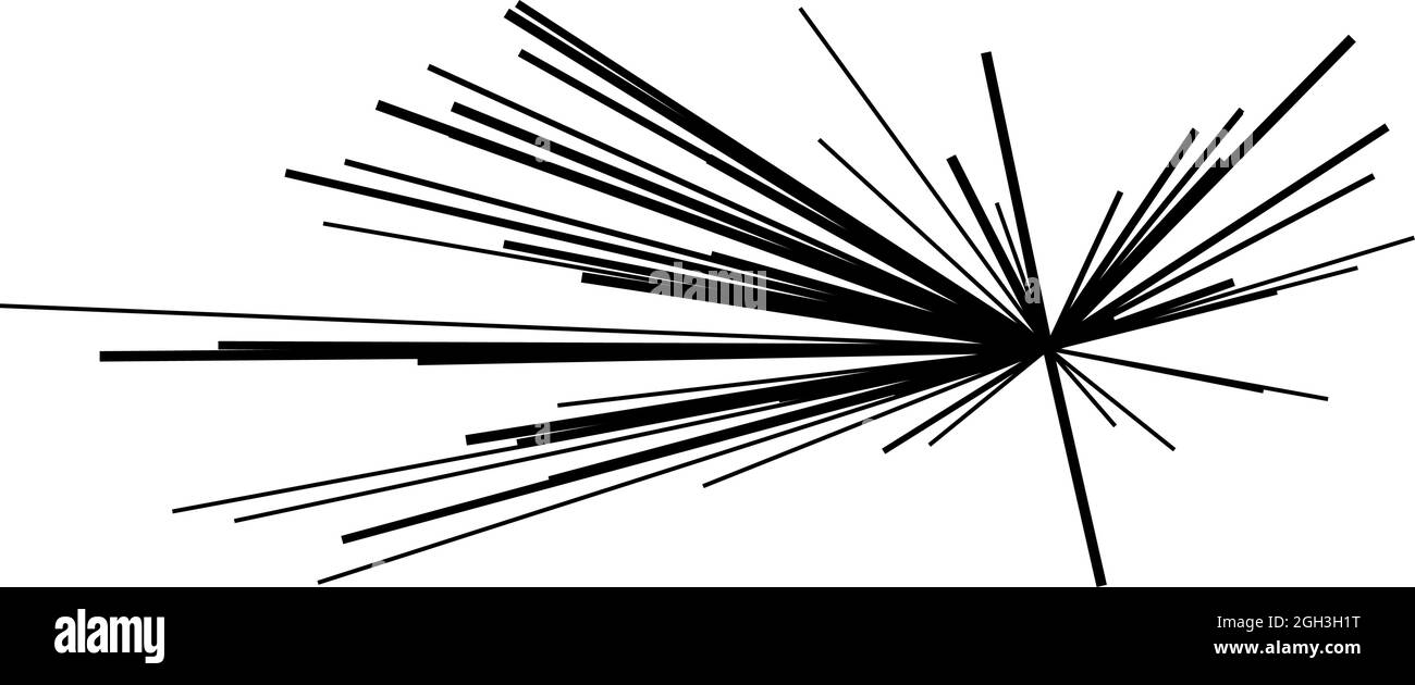 Dynamic, eccentric dynamic comic burst, action trail lines. Explosion ...