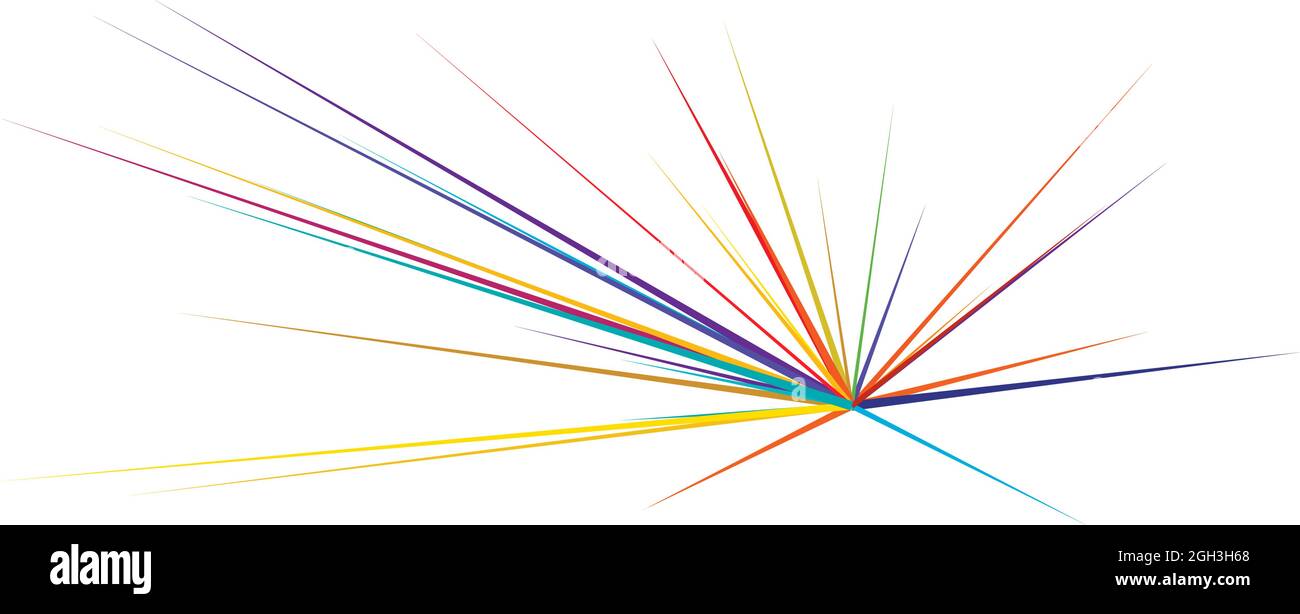 Dynamic, eccentric dynamic comic burst, action trail lines. Explosion ...