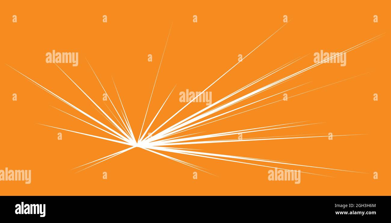 Dynamic, eccentric dynamic comic burst, action trail lines. Explosion ...