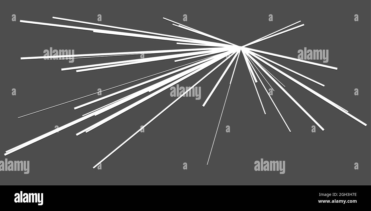 Dynamic, eccentric dynamic comic burst, action trail lines. Explosion ...