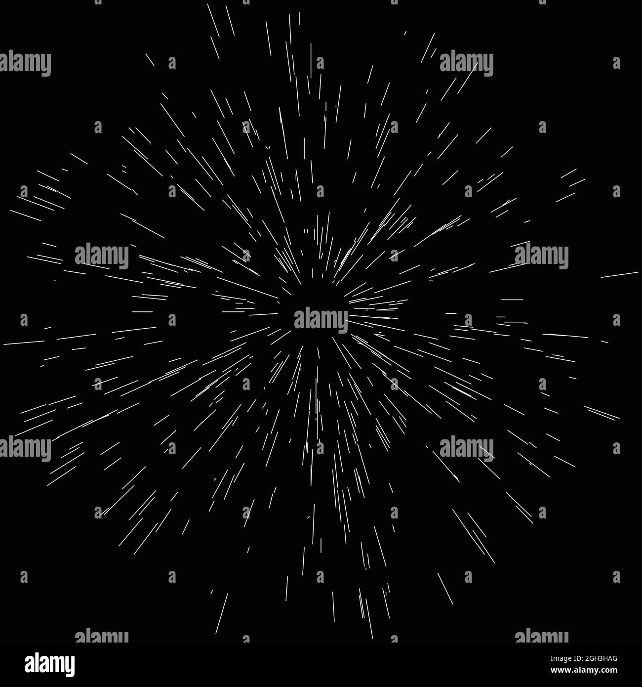 Radial, radiating dynamic rays, beams lines. Starburst, sunburst ...
