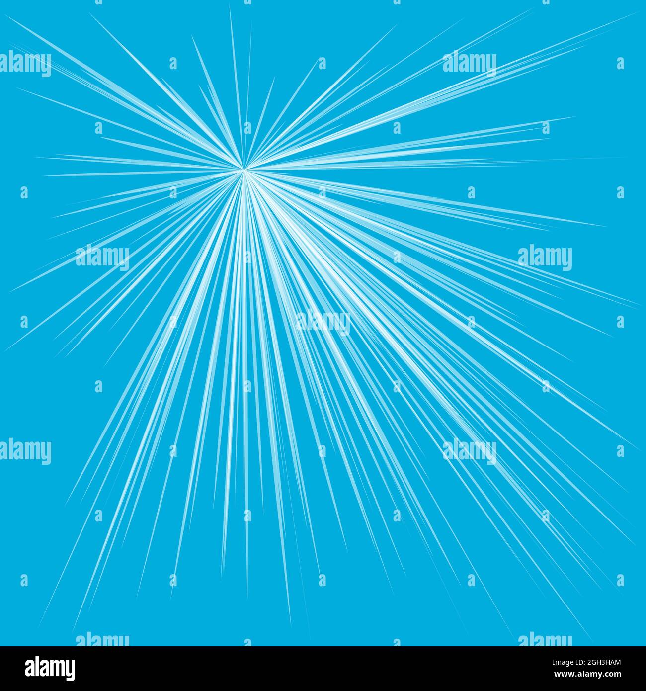 Radial, radiating dynamic rays, beams lines. Starburst, sunburst ...