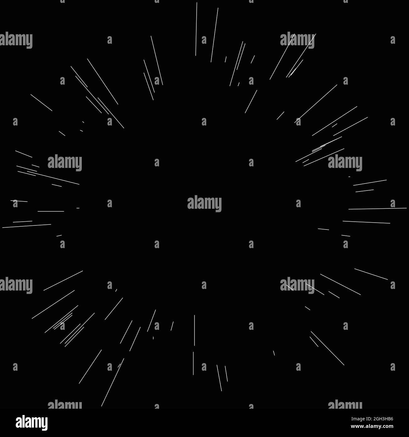 Radial, radiating dynamic rays, beams lines. Starburst, sunburst ...