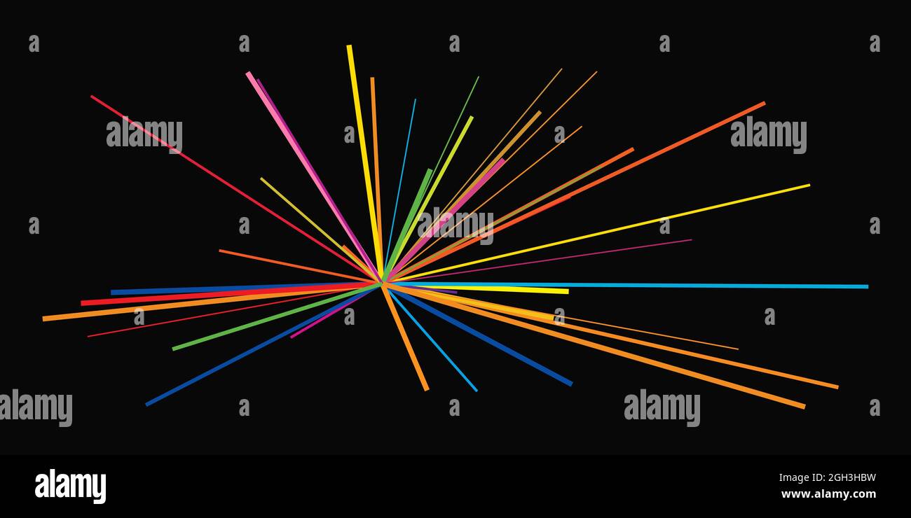 Dynamic, eccentric dynamic comic burst, action trail lines. Explosion ...