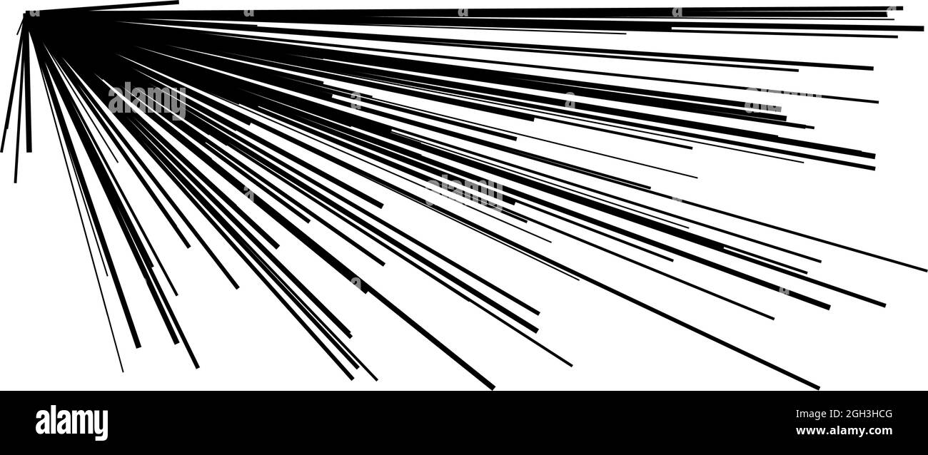 Dynamic, eccentric dynamic comic burst, action trail lines. Explosion ...