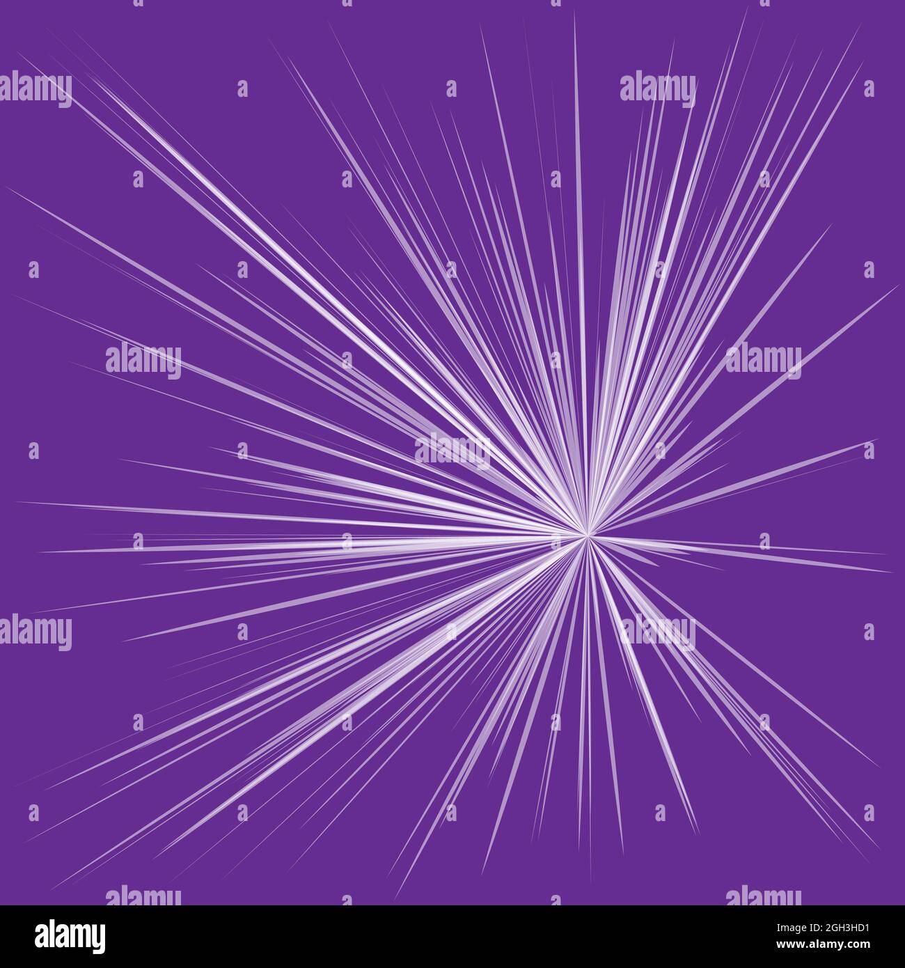 Radial, radiating dynamic rays, beams lines. Starburst, sunburst ...