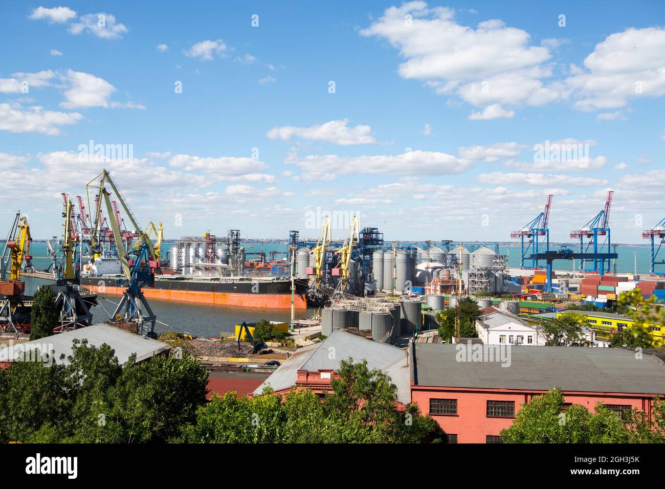 Grain terminal handling export hi-res stock photography and images - Alamy