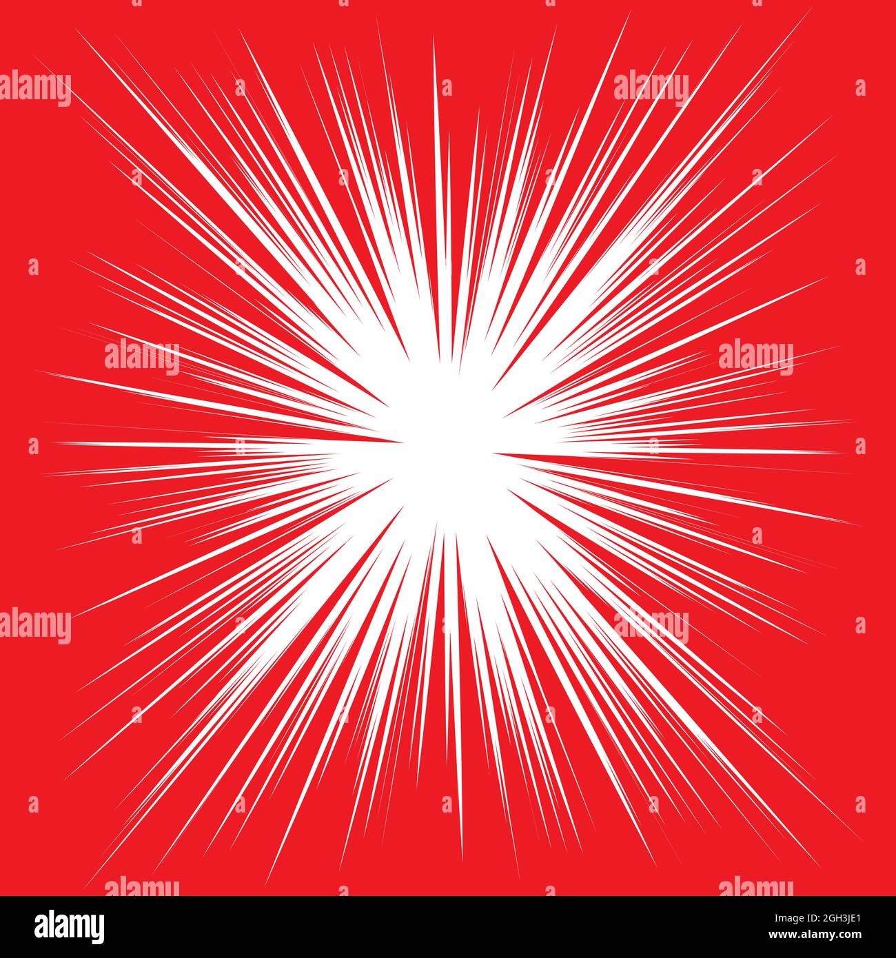 Radial, radiating dynamic rays, beams lines. Starburst, sunburst ...