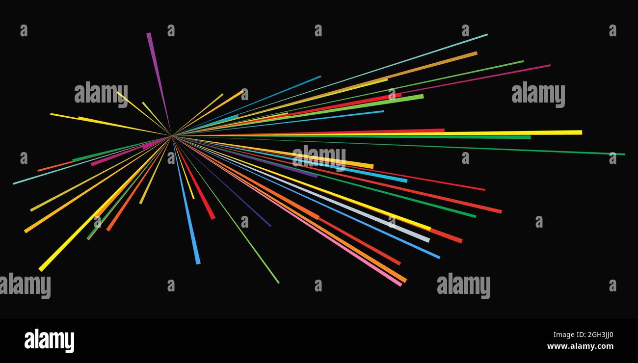 Dynamic, eccentric dynamic comic burst, action trail lines. Explosion ...