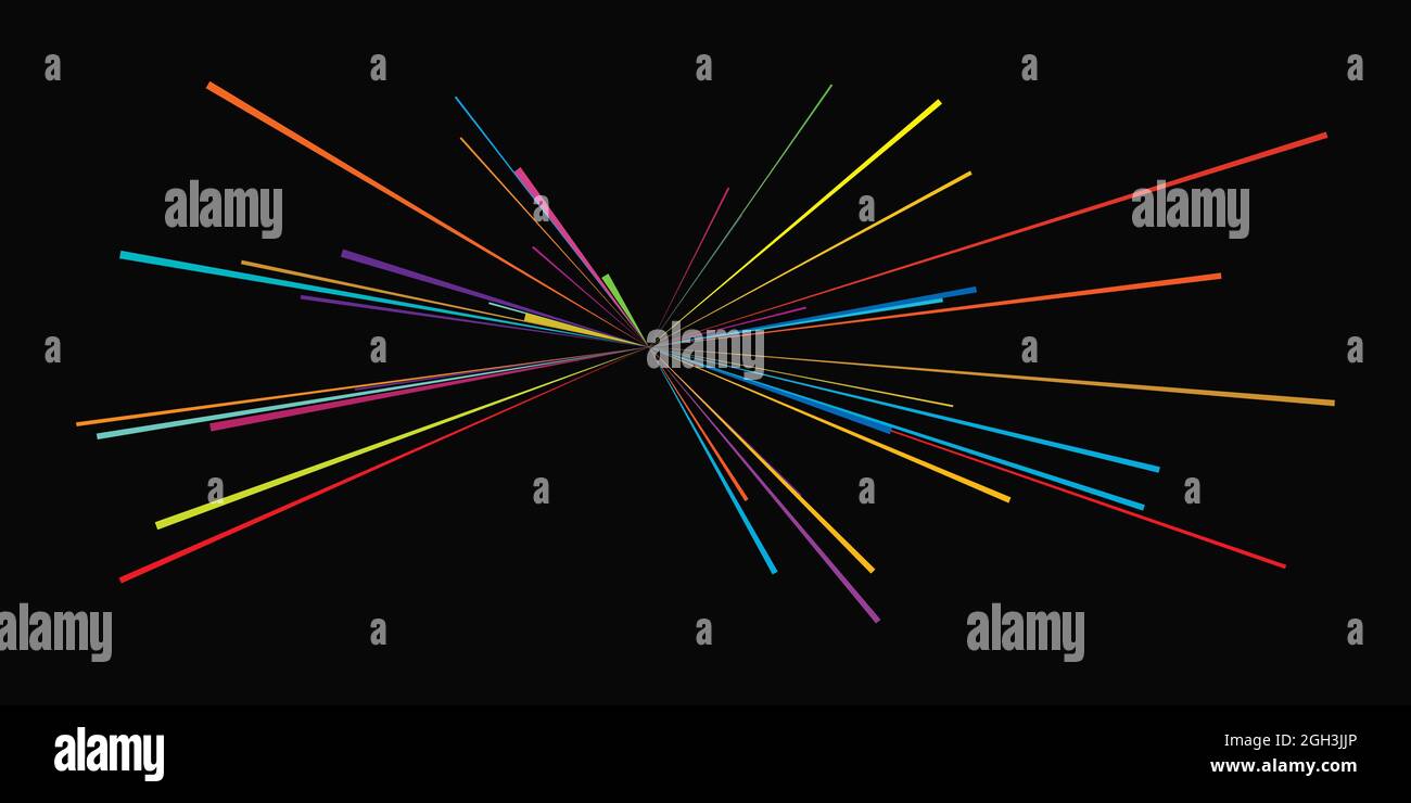 Dynamic, eccentric dynamic comic burst, action trail lines. Explosion ...