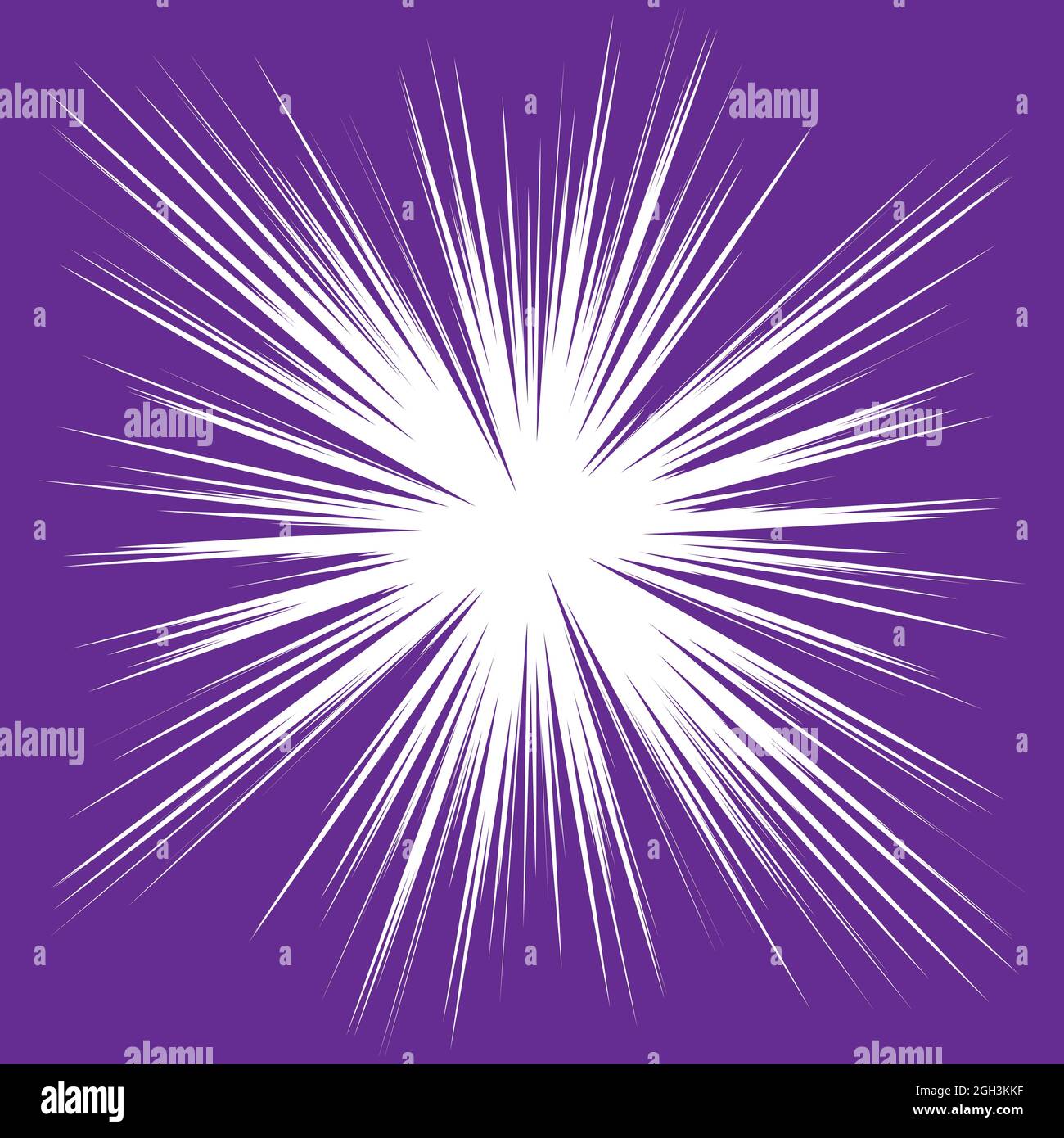 Radial, radiating dynamic rays, beams lines. Starburst, sunburst ...