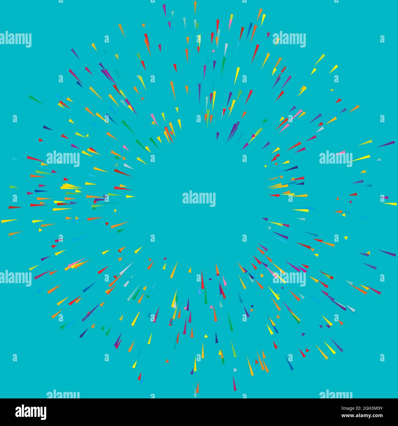 Radial, radiating dynamic rays, beams lines. Starburst, sunburst ...