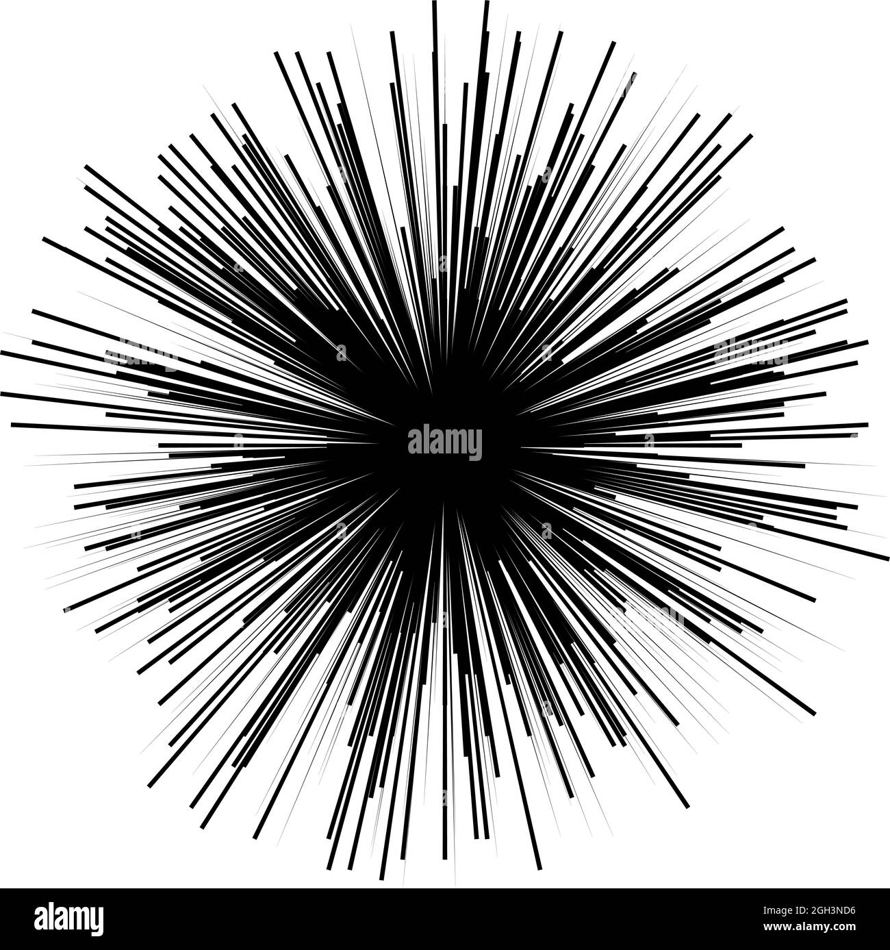 Radiant light beams Black and White Stock Photos & Images - Alamy