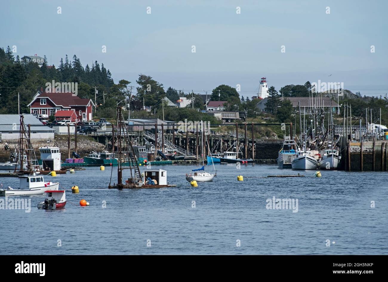 Background fishing village hi-res stock photography and images - Alamy