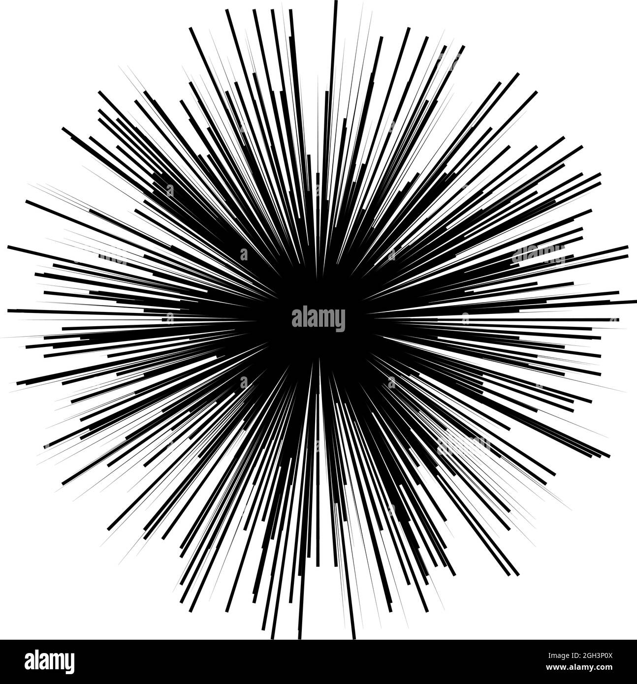 Radiant light beams Black and White Stock Photos & Images - Alamy