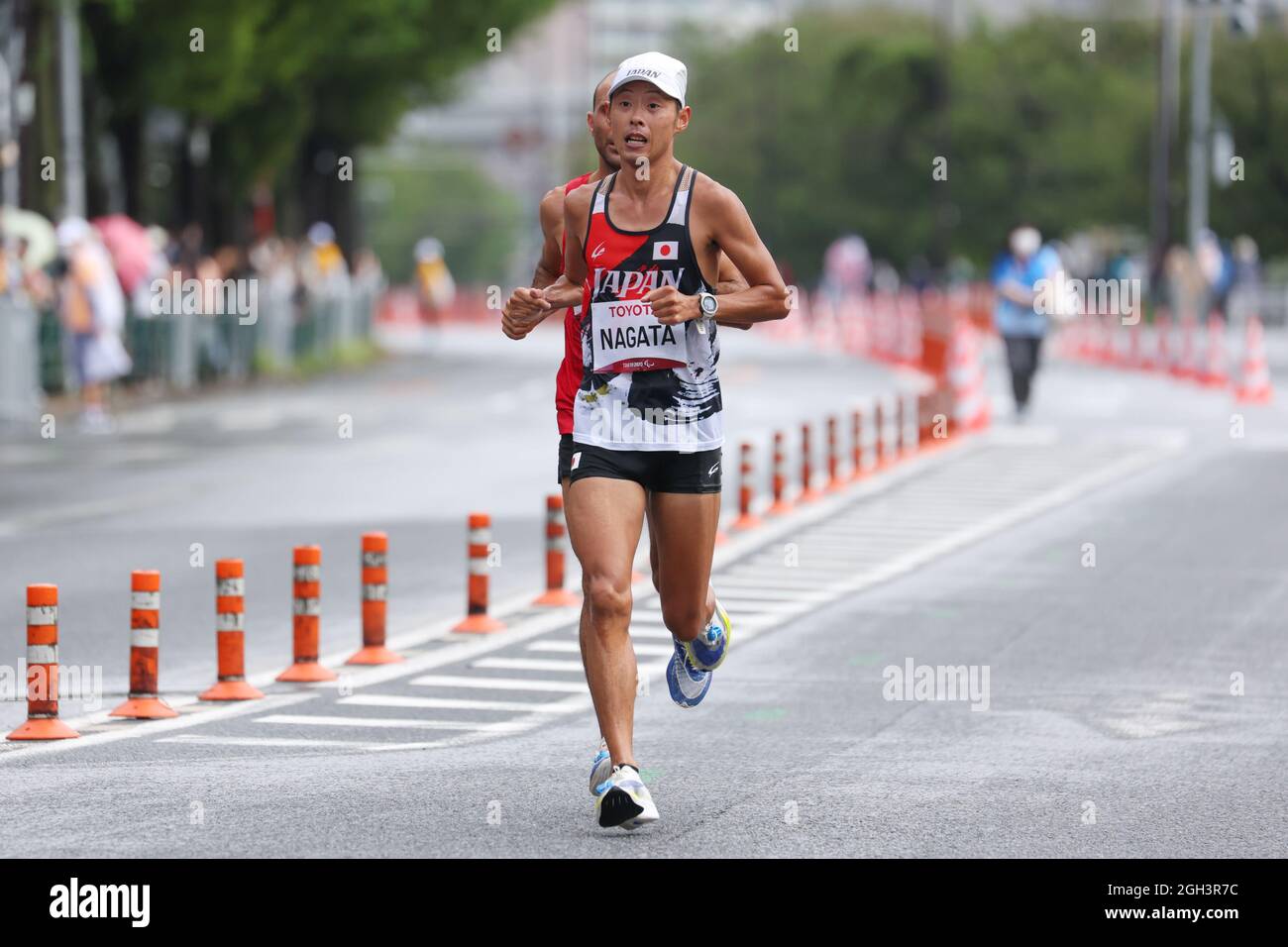Tokyo, Japan. 5th Sep, 2021. Tsutomu Nagata (JPN) Marathon : Men's Marathon T46 during the Tokyo ...