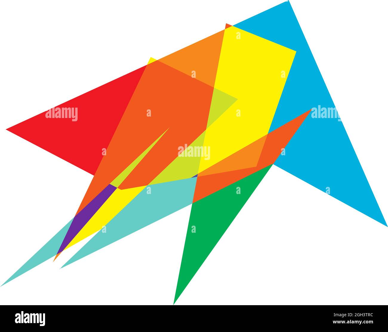 Edgy, ruptured, shatter, splinter shape, design element. Random ...