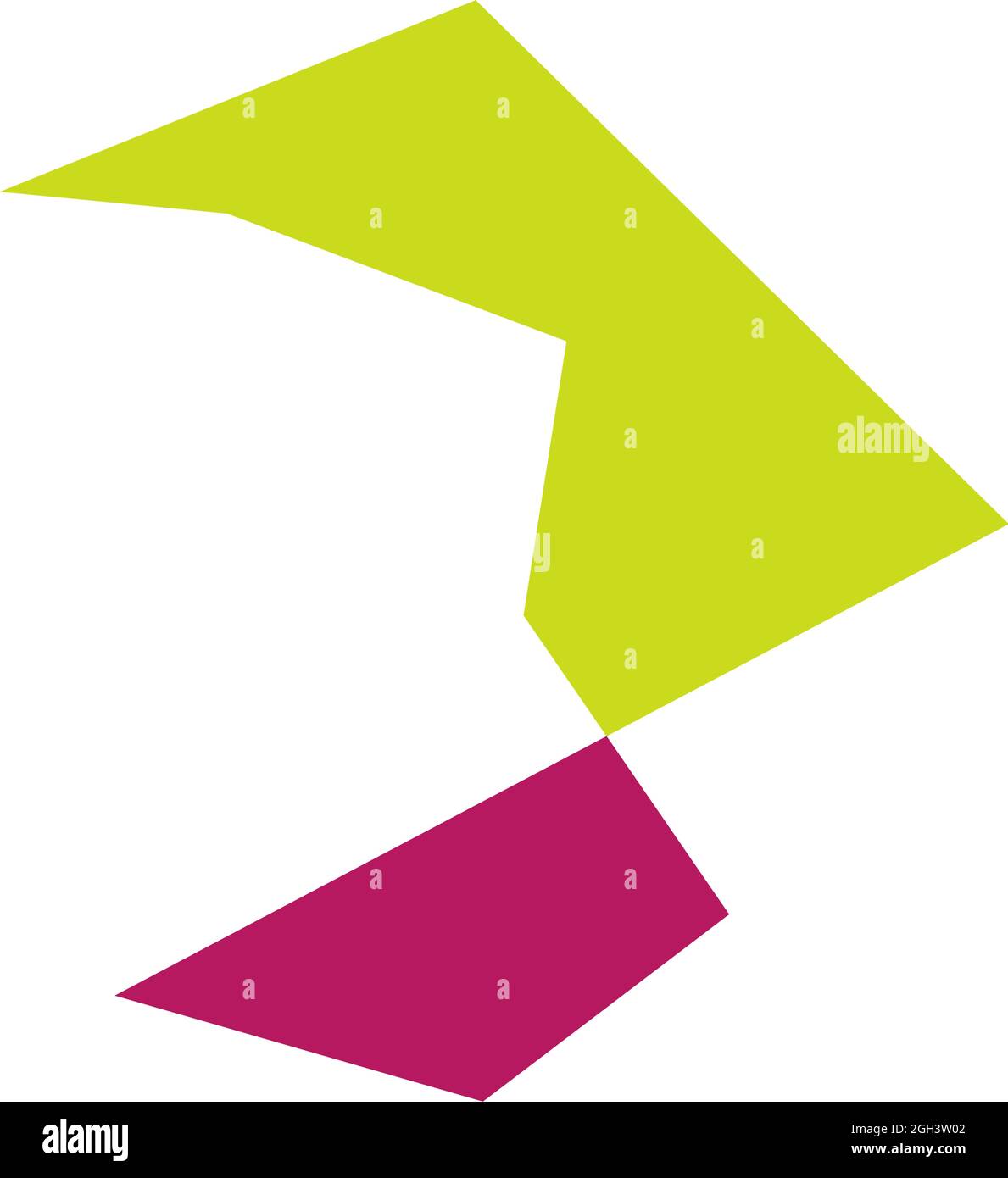 Edgy, ruptured, shatter, splinter shape, design element. Random ...