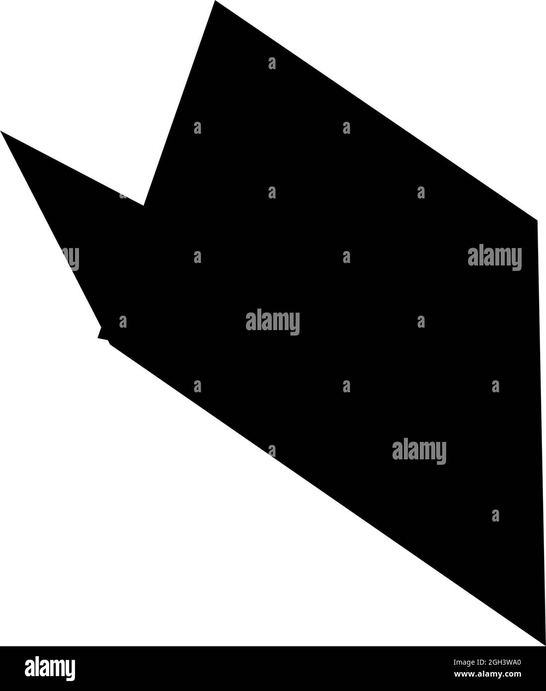 Edgy, ruptured, shatter, splinter shape, design element. Random ...