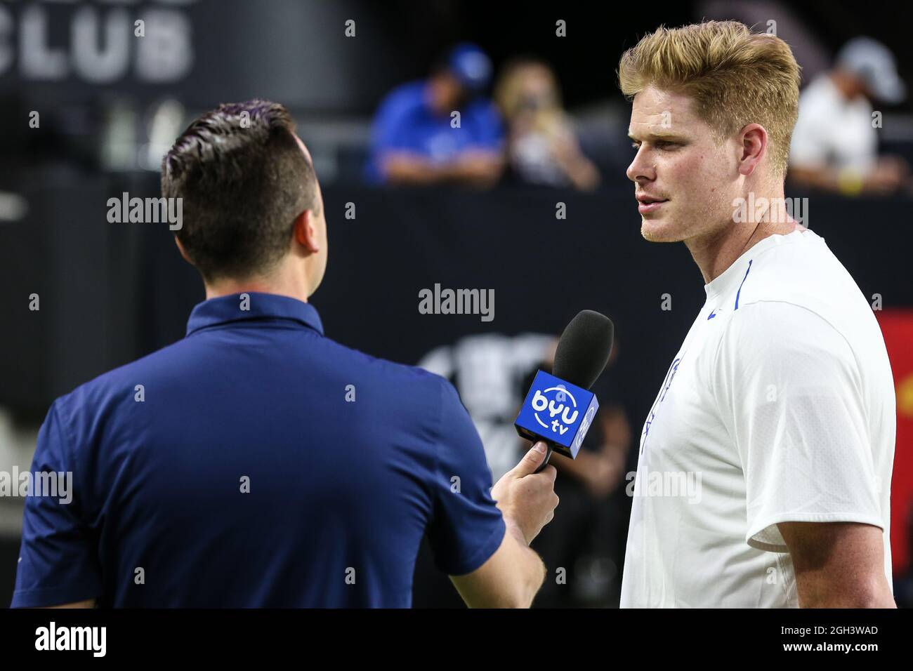 Las Vegas, NV, USA. 04th Sep, 2021. Matt Bushman, former member of the ...