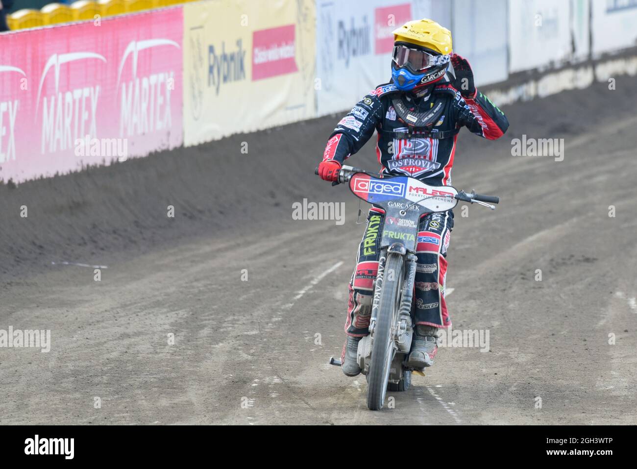 Polish speedway fans hi-res stock photography and images - Alamy