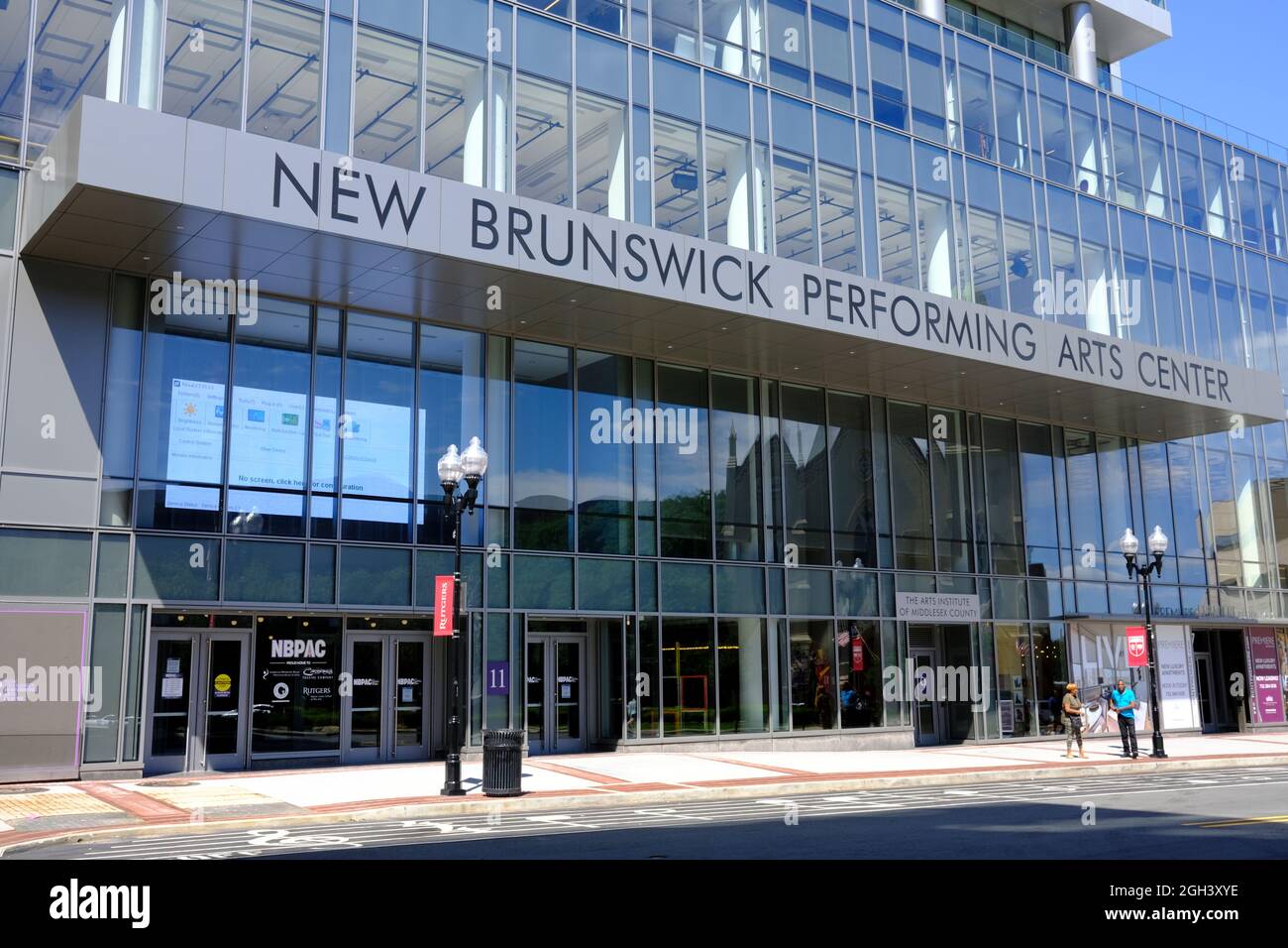 New Brunswick Performing Arts Center in New Brunswick, NJ Stock Photo ...
