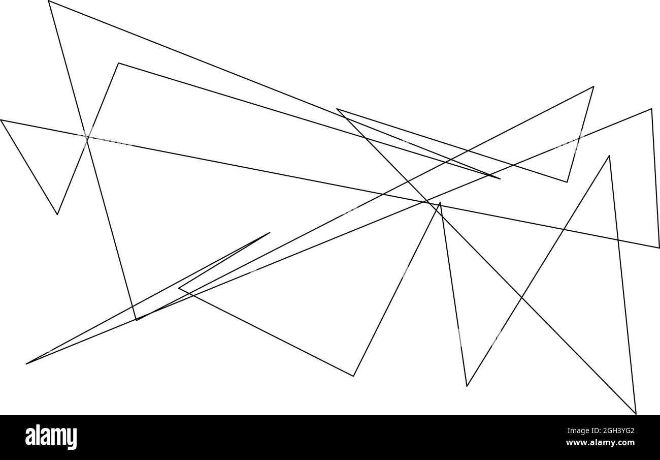 Edgy, ruptured, shatter, splinter shape, design element. Random ...