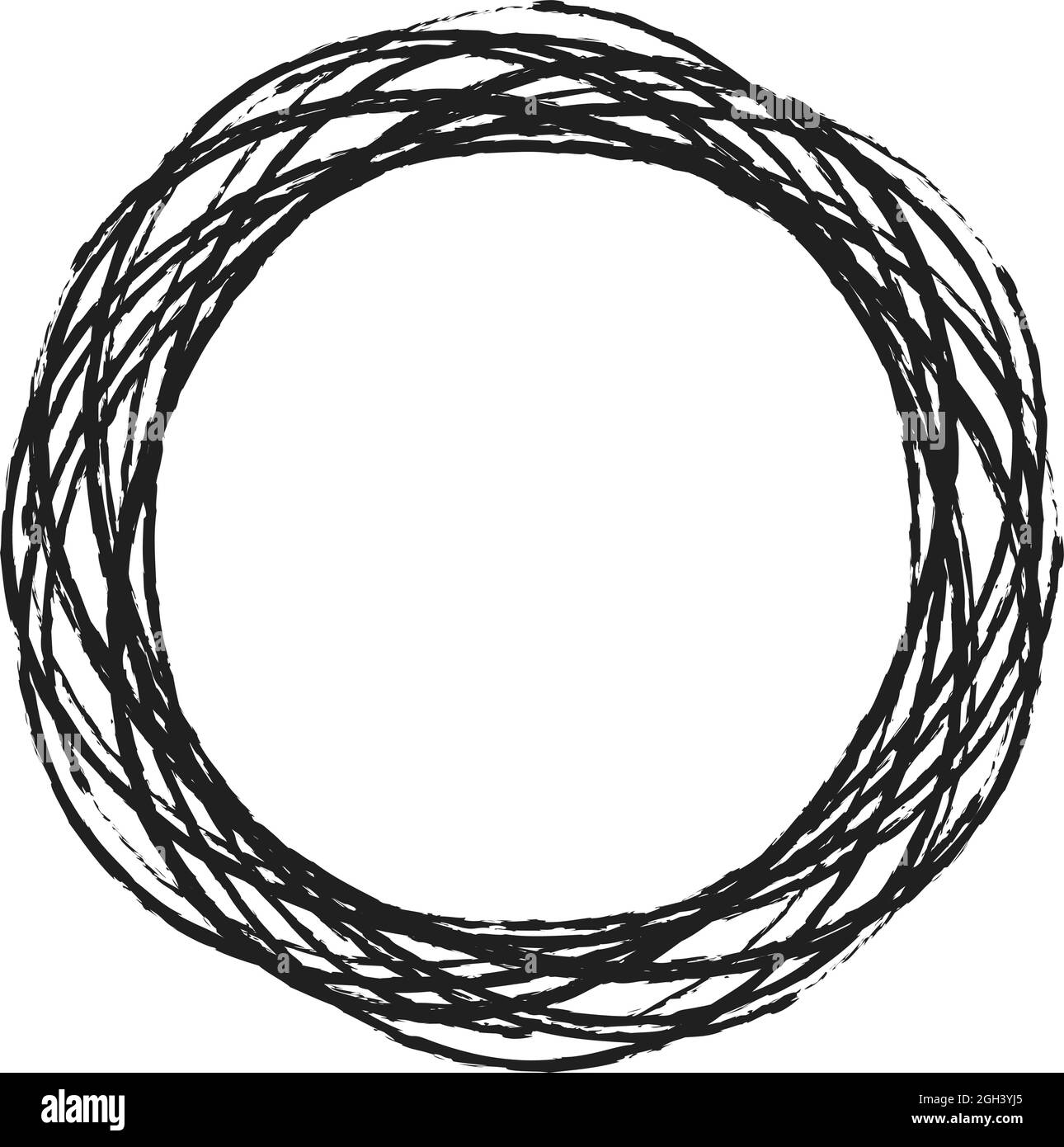 Hand Drawn Circle Clipart Backgrounds