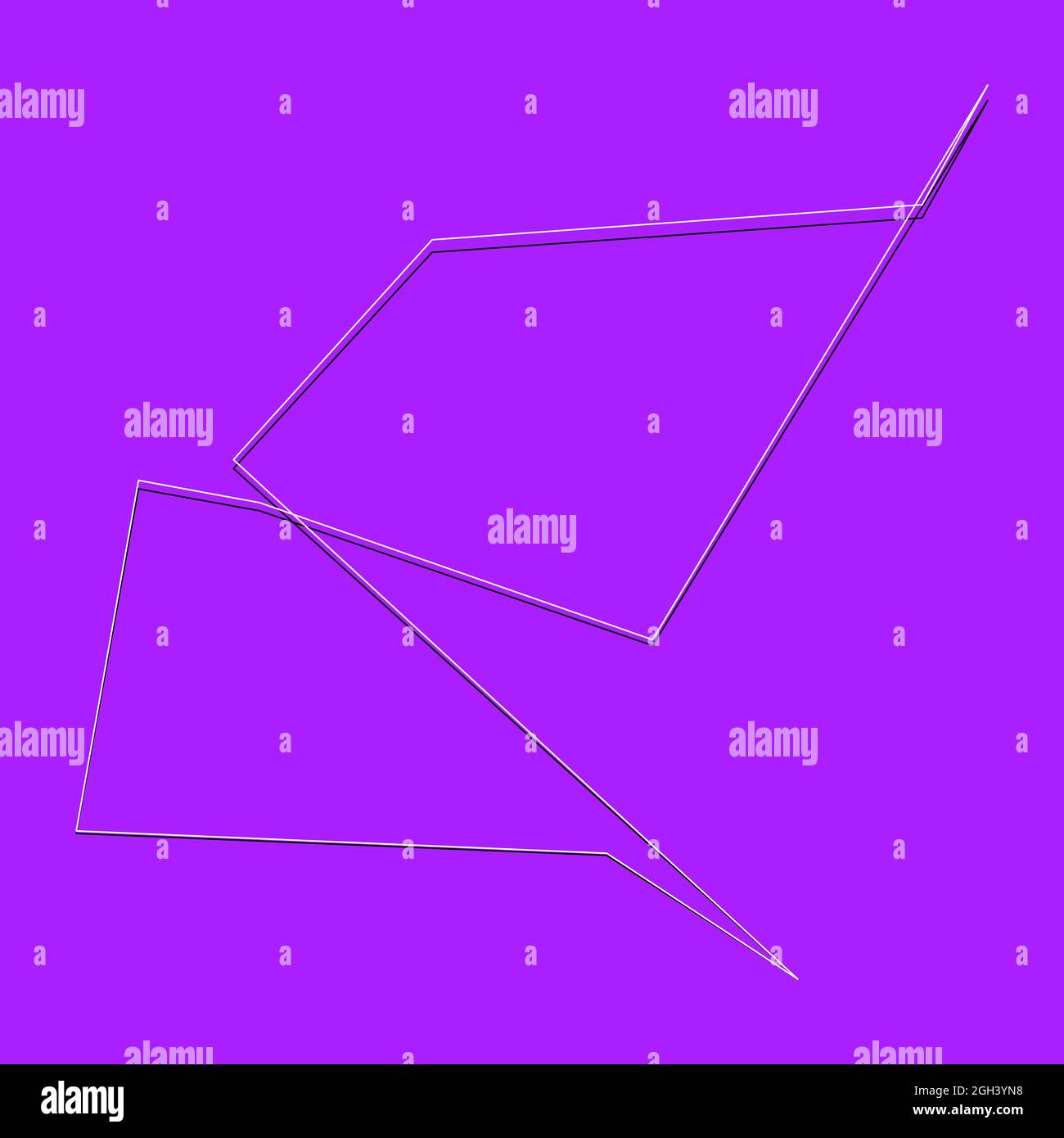 Edgy, ruptured, shatter, splinter shape, design element. Random ...