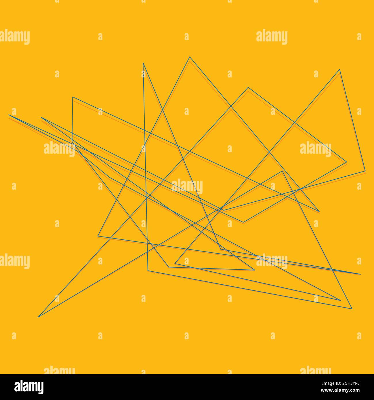 Edgy, ruptured, shatter, splinter shape, design element. Random ...