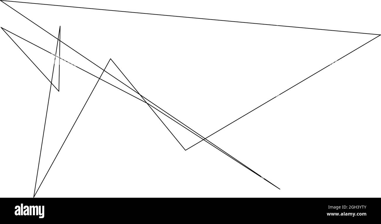 Edgy, ruptured, shatter, splinter shape, design element. Random ...