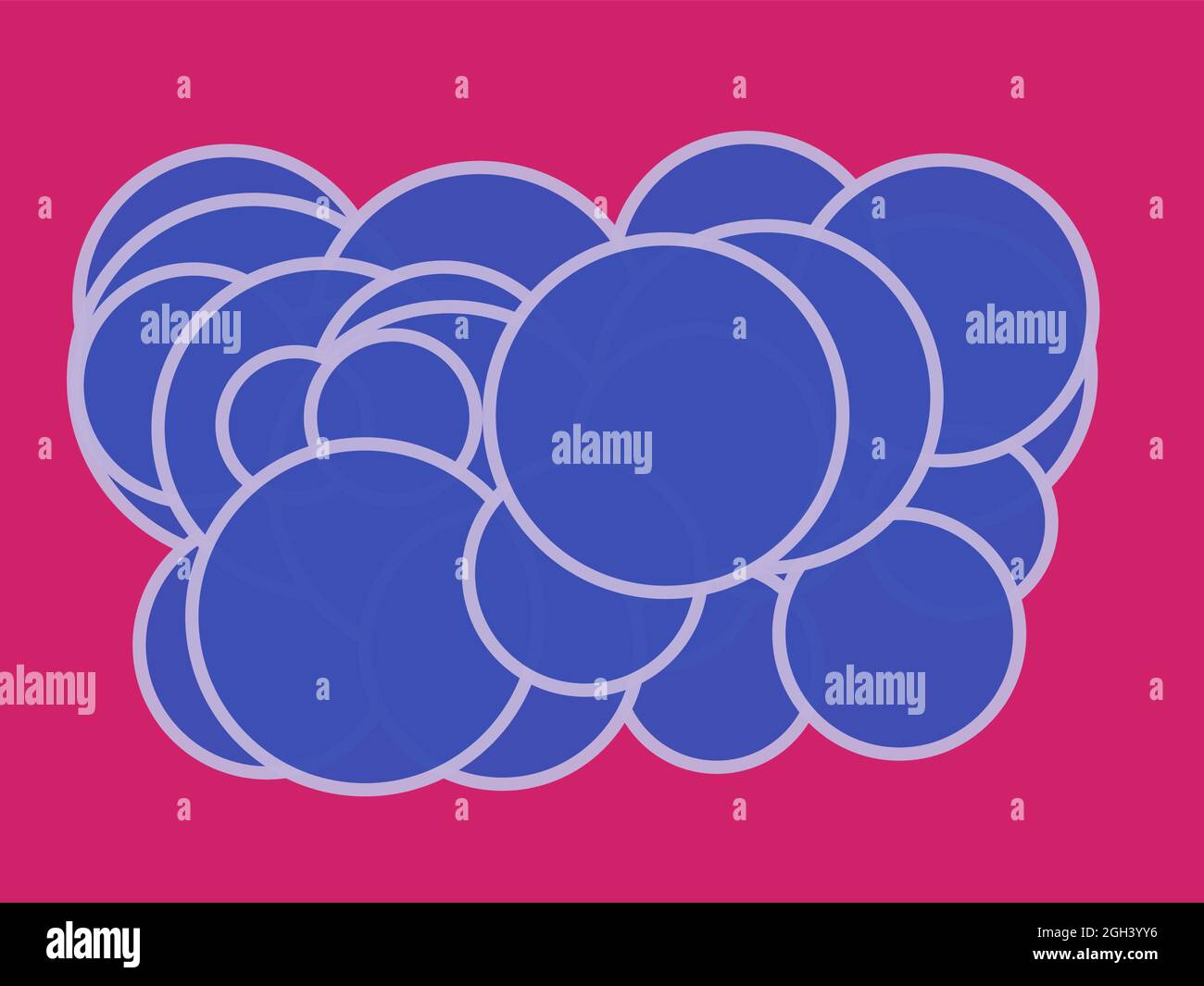 Random circles, ovals, ellipses colorful, multicolor abstract ...