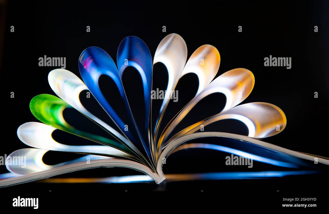 Lighting newspaper art hi-res stock photography and images - Alamy