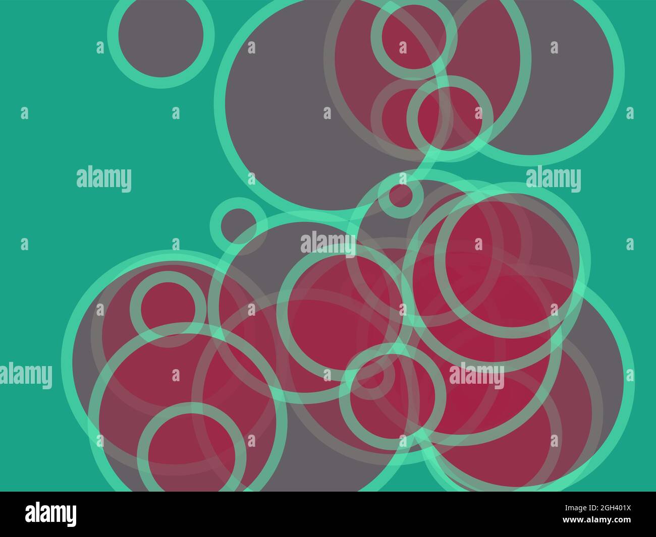 Random Circles Ovals Ellipses Colorful Multicolor Abstract Background Pattern Texture