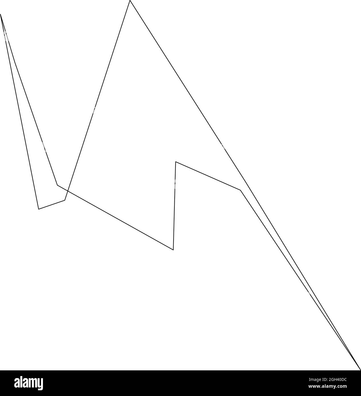 Angular shard design hi-res stock photography and images - Alamy