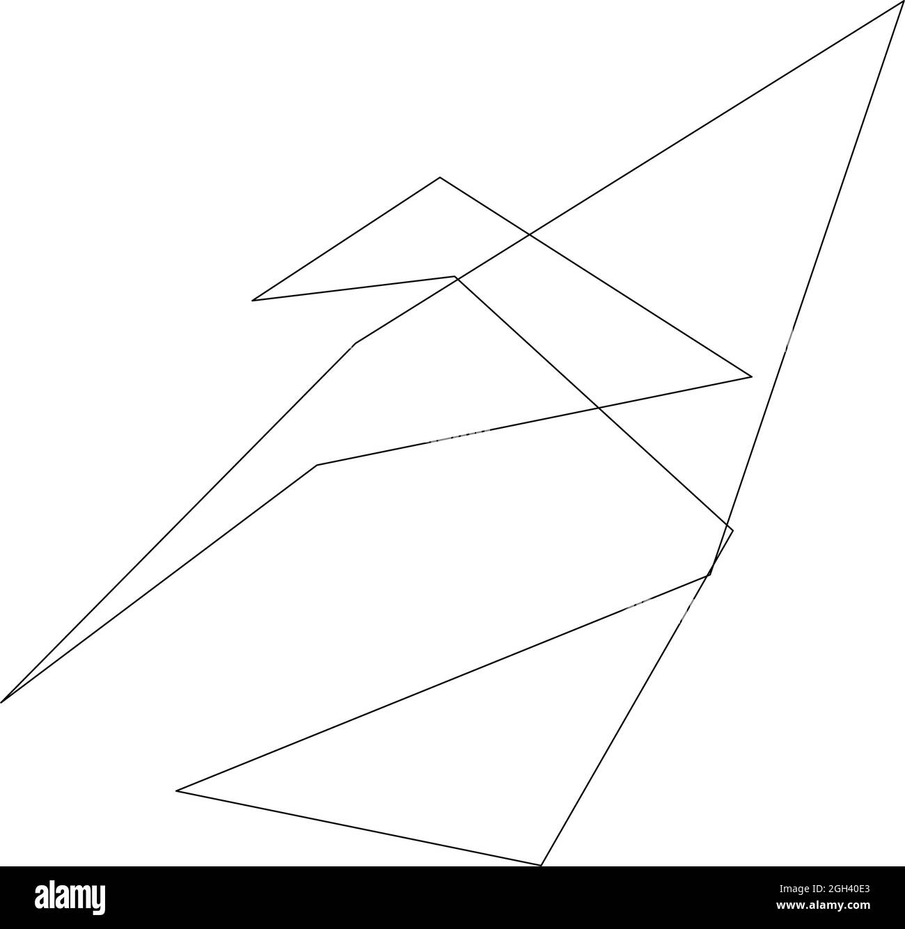 Edgy, ruptured, shatter, splinter shape, design element. Random ...