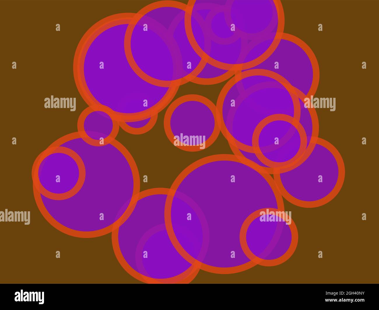 Random circles, ovals, ellipses colorful, multicolor abstract ...