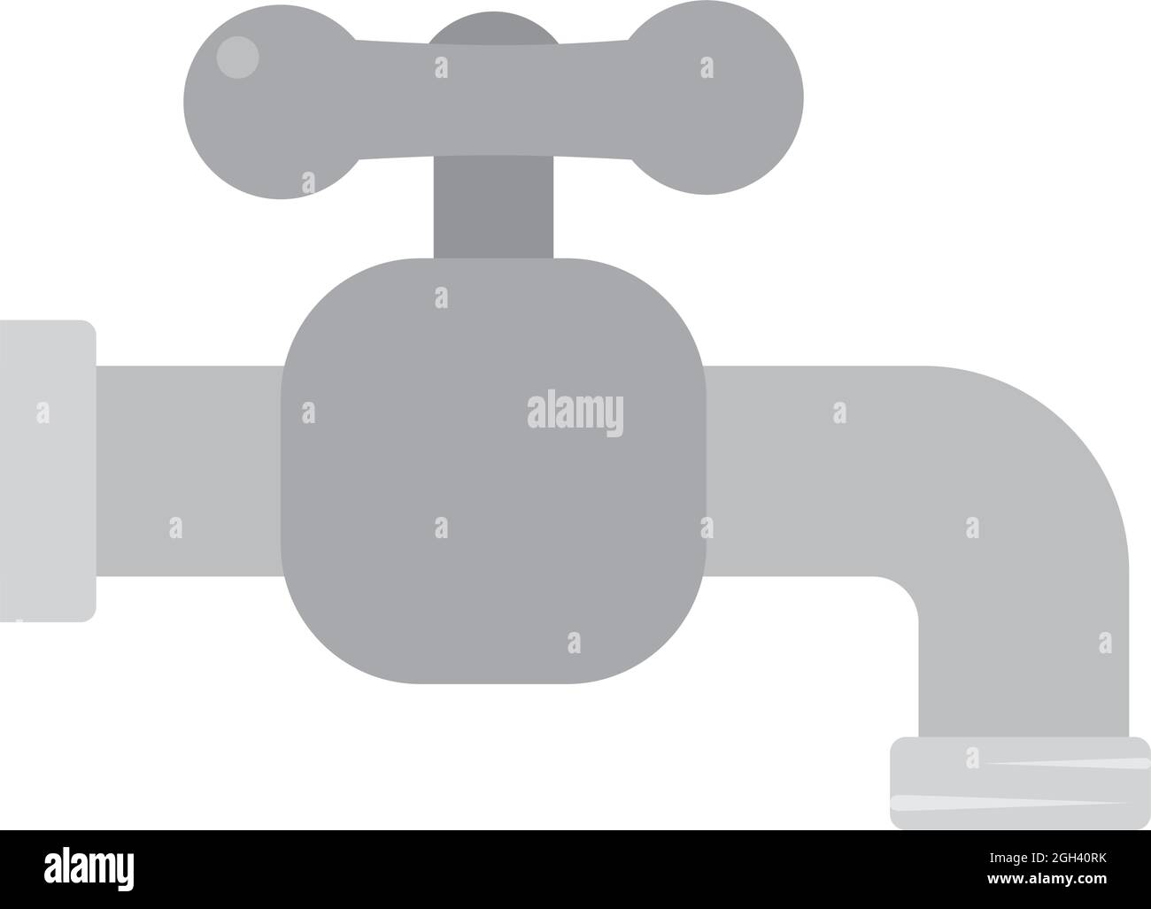 water faucet icon on white background Stock Vector Image & Art - Alamy