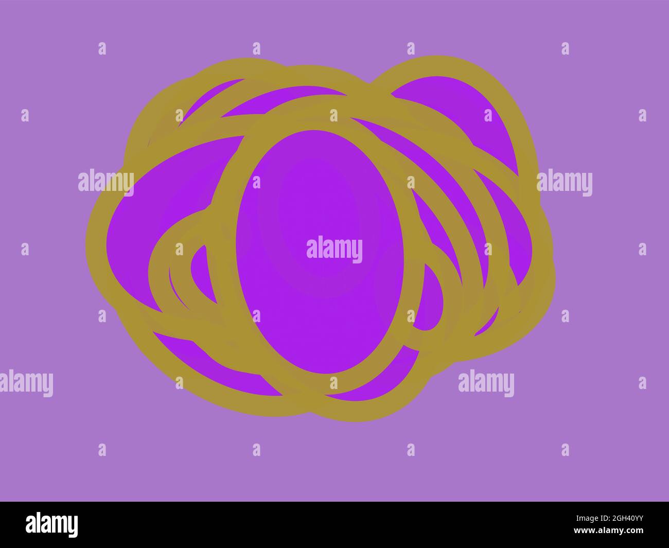 Random Circles Ovals Ellipses Colorful Multicolor Abstract Background Pattern Texture