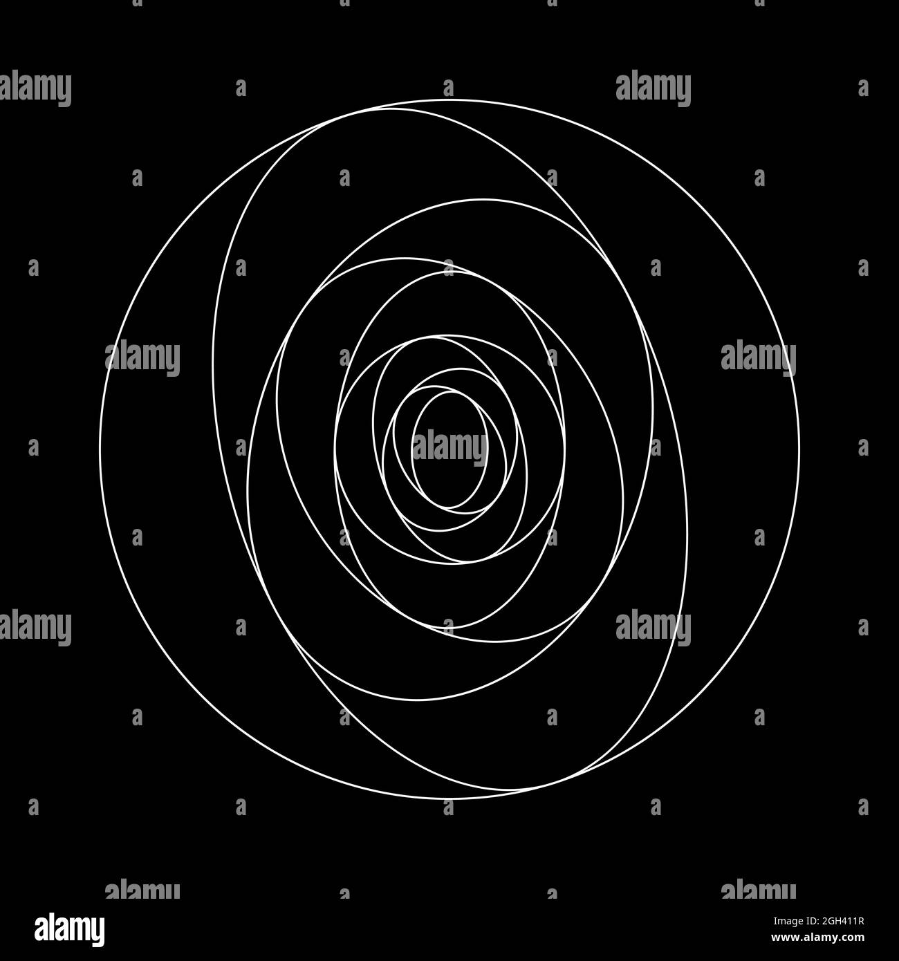 Loop shapes hi-res stock photography and images - Alamy