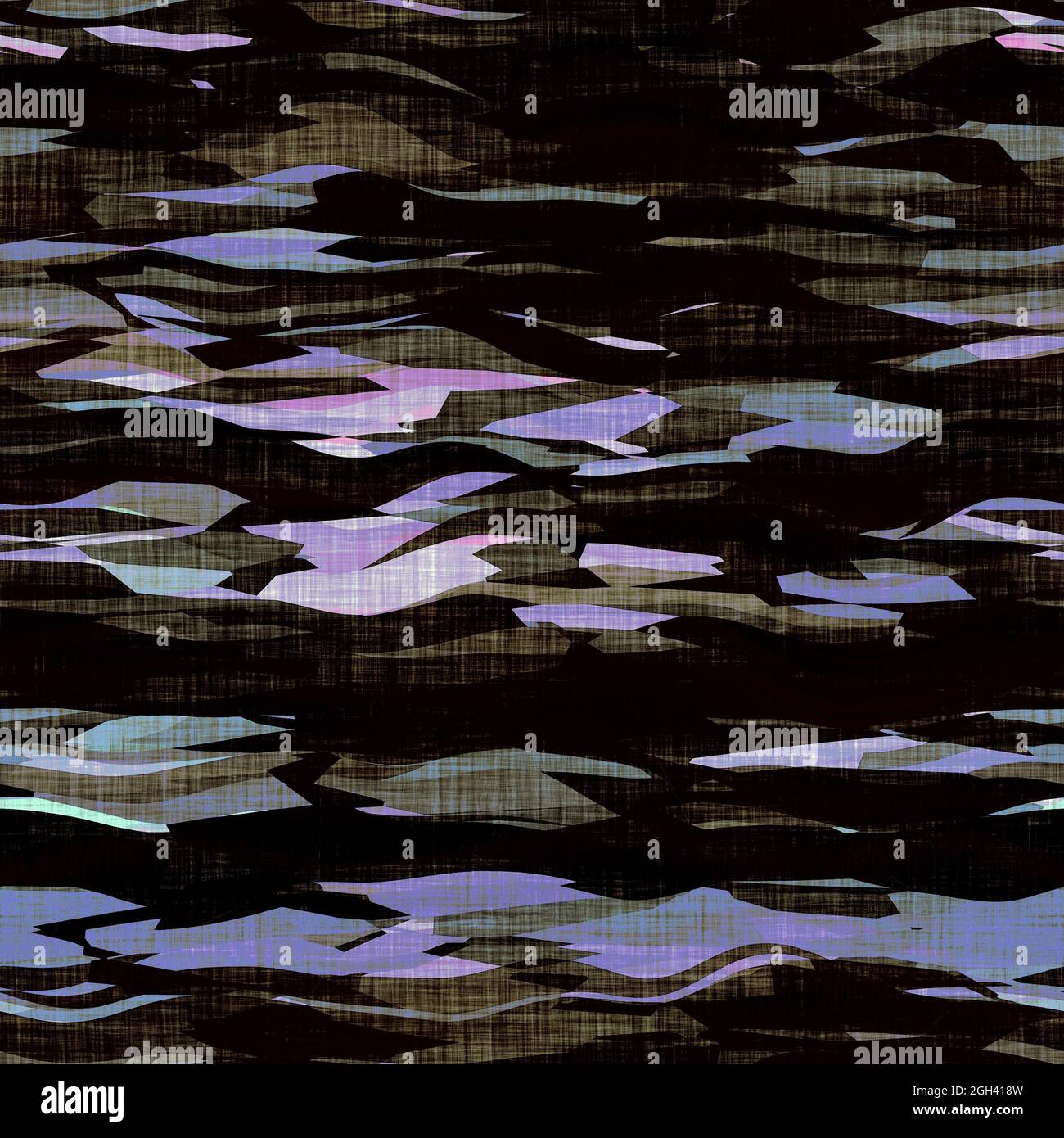 Camouflage dark underbrush wood style texture material. Seamless ...