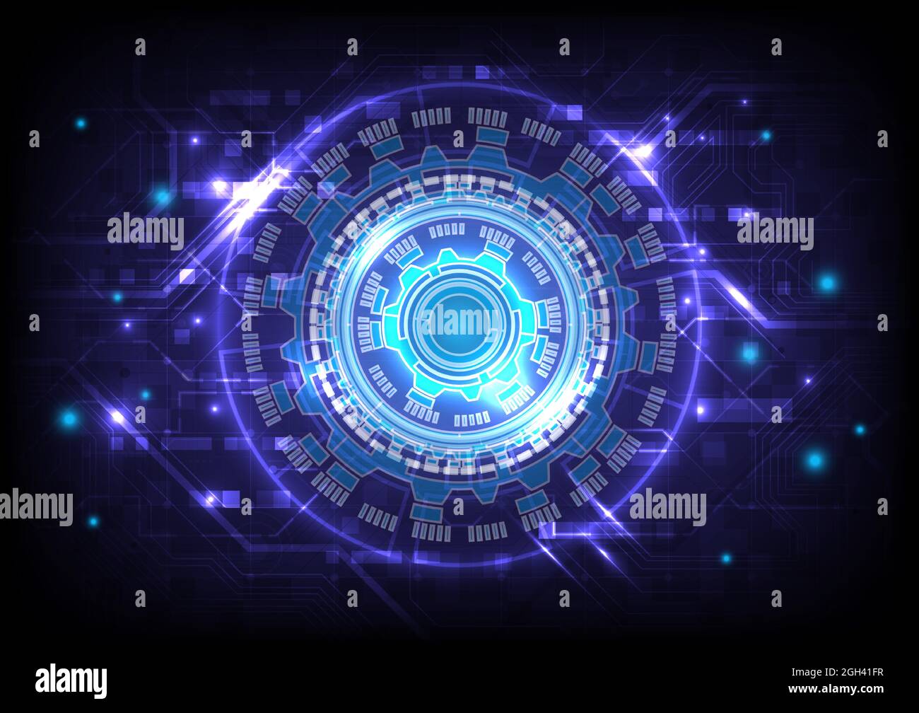 Electronic display board Stock Vector Images - Alamy