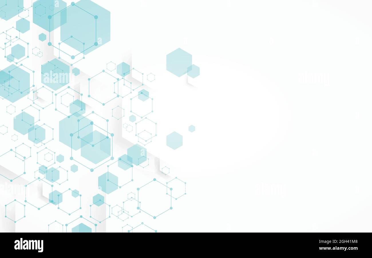 Abstract hexagon background. Vector illustration Stock Vector Image ...