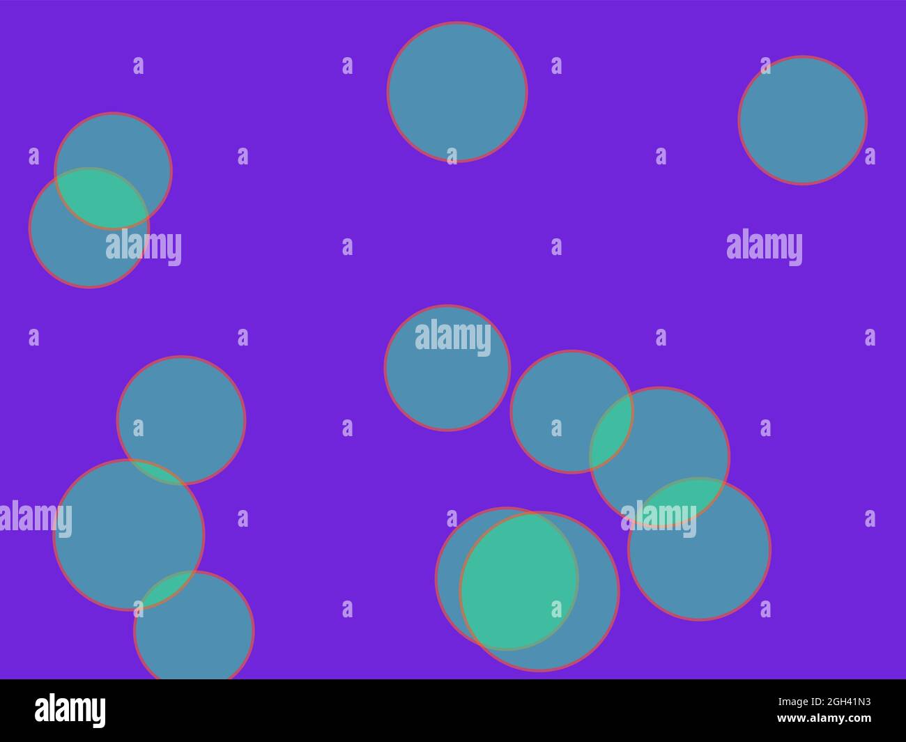 Random Circles Ovals Ellipses Colorful Multicolor Abstract Background Pattern Texture