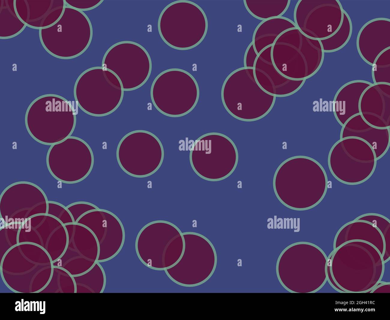 Random circles, ovals, ellipses colorful, multicolor abstract ...