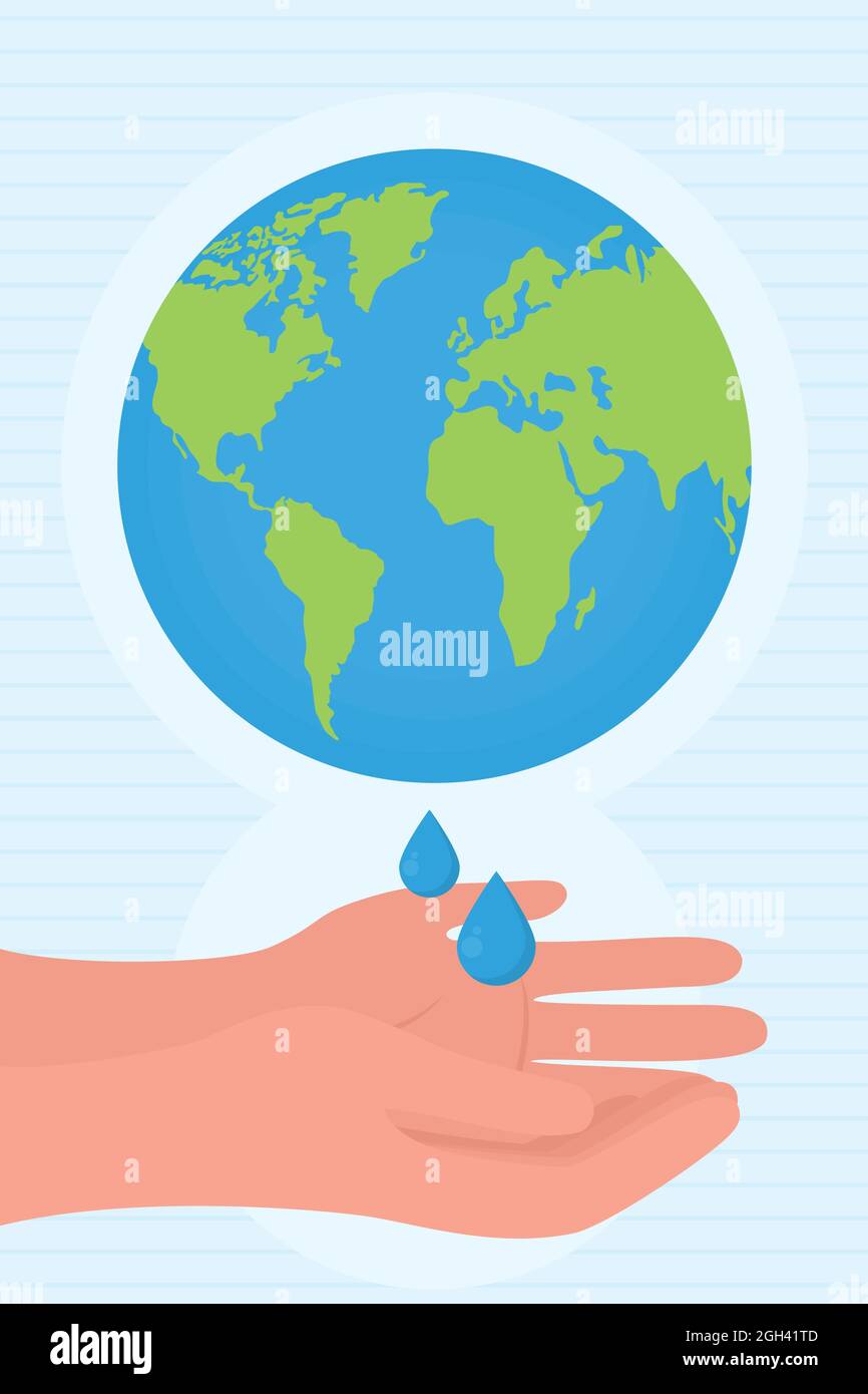 earth planet and handwashing design Stock Vector Image & Art - Alamy